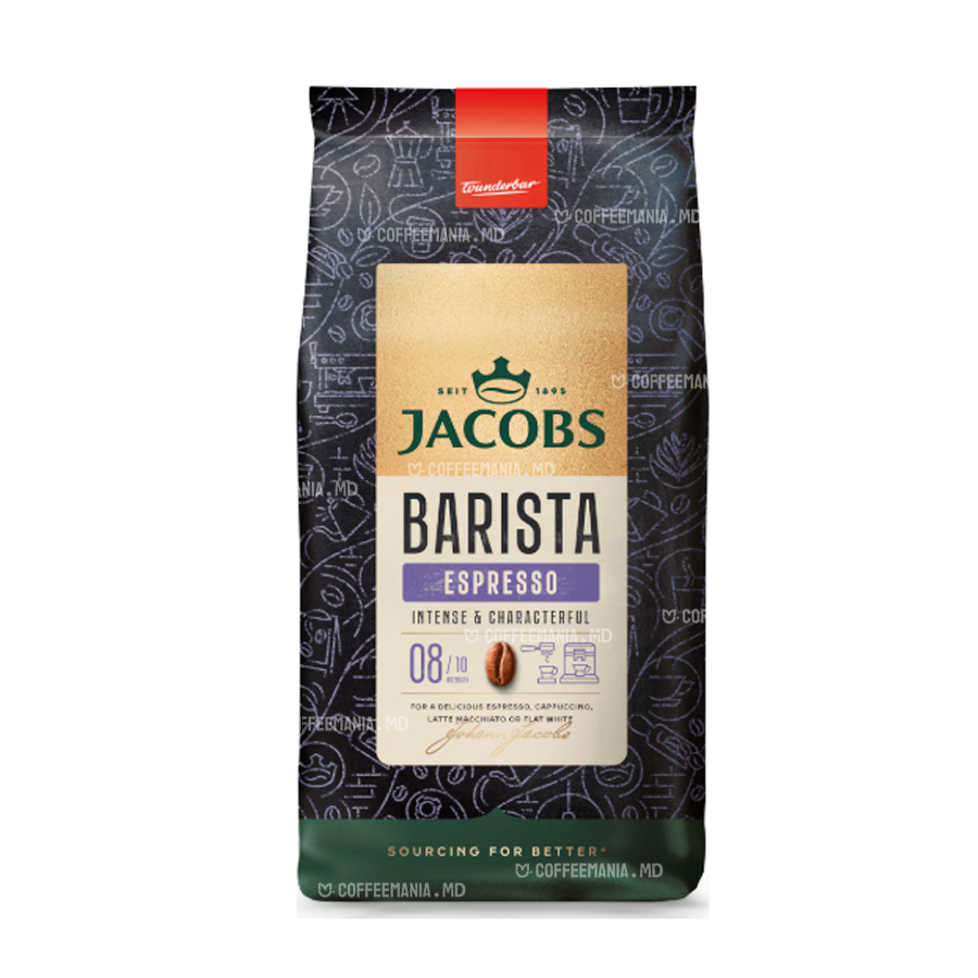 JACOBS Barista Espresso 1 kg – cafea boabe cu gust intens și corpolent ...
