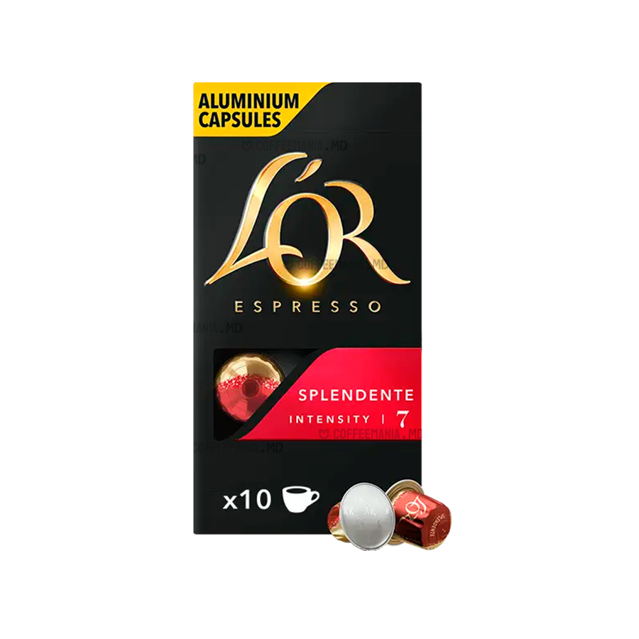 Cafea capsule LOR Espresso Splendente №7 – 10 bucăți | Coffeemania ...